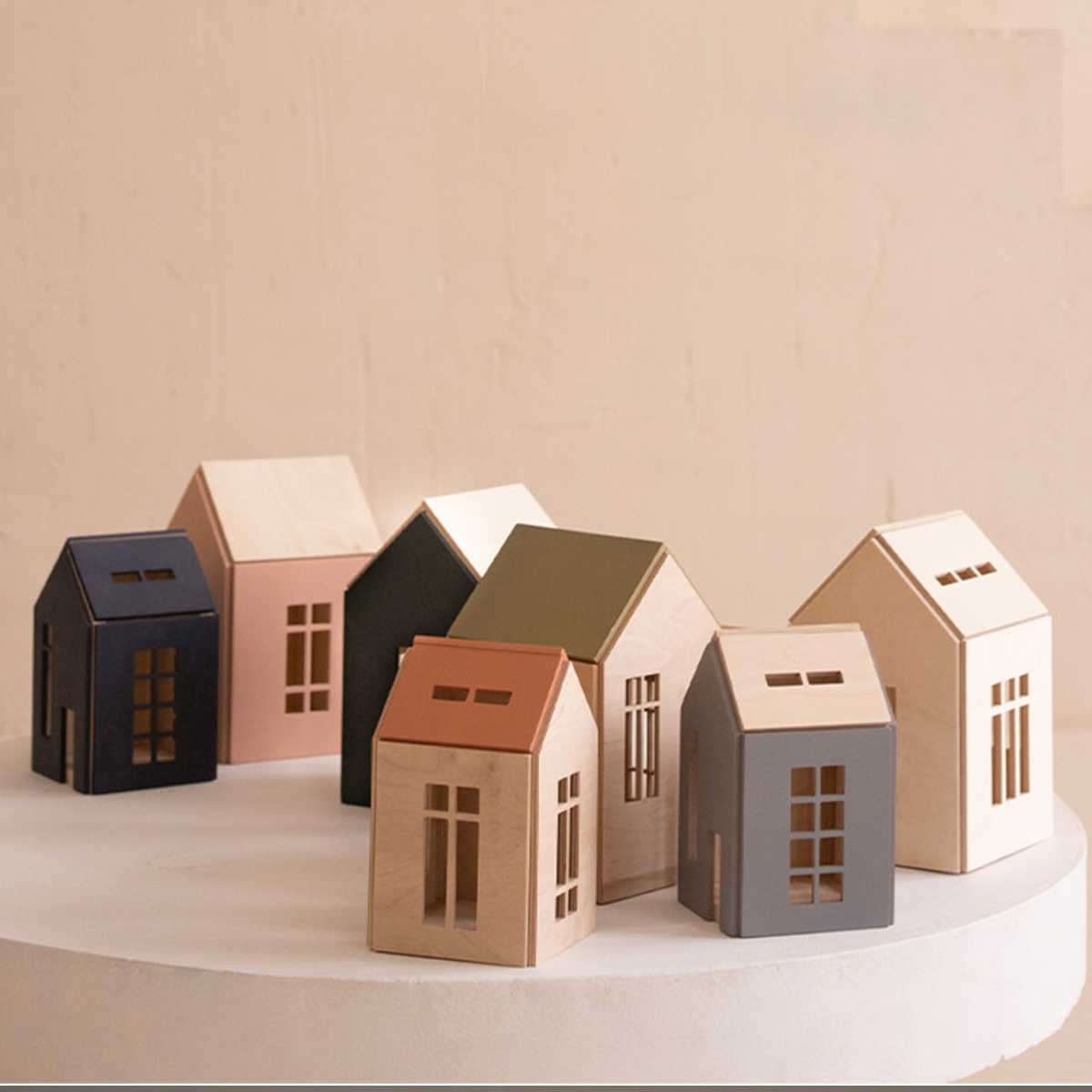 Babai Magnetic Wooden Doll House, Medium – My Sweet Muffin