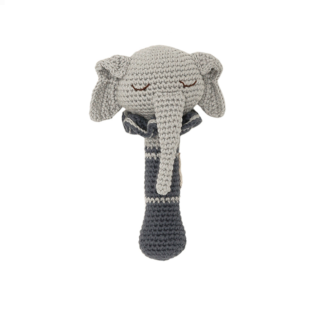Patti Oslo Organic Rattle, Ellie the Elephant – My Sweet Muffin