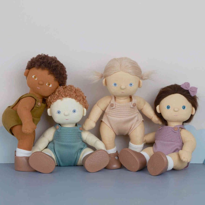 Olli Ella Dinkum Posable Dolls, Pea (FREE GIFT) – My Sweet Muffin