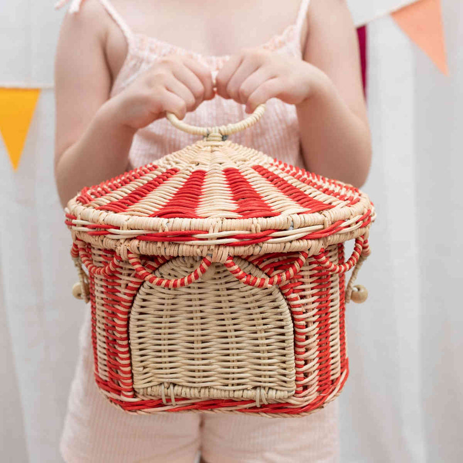 Olli Ella Circus Tent Toy Basket, Small – My Sweet Muffin