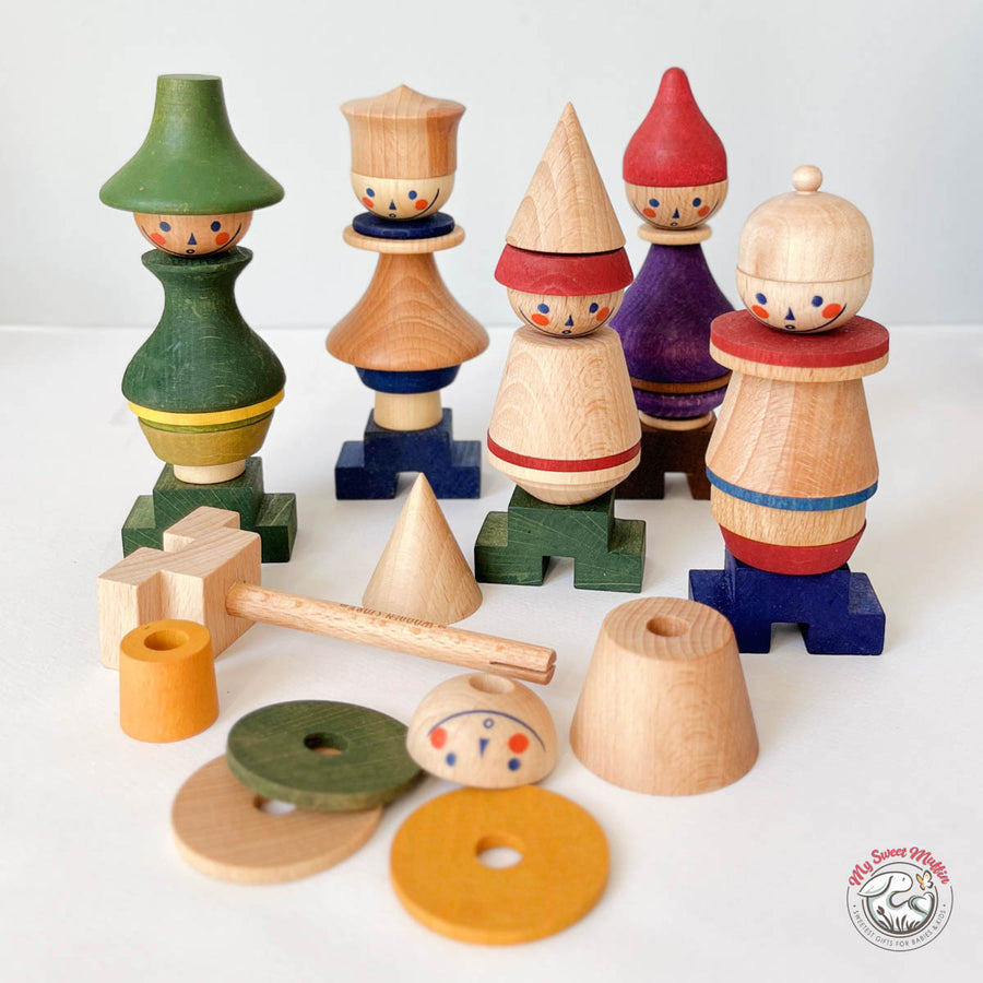 Wooden Story Stacking Stick Figurine – My Sweet Muffin