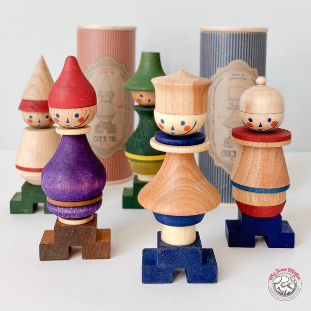 Wooden Story Stacking Stick Figurine – My Sweet Muffin