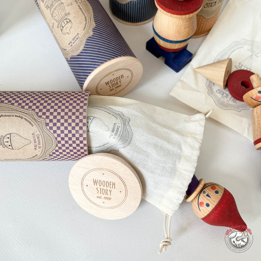 Wooden Story Stacking Stick Figurine – My Sweet Muffin