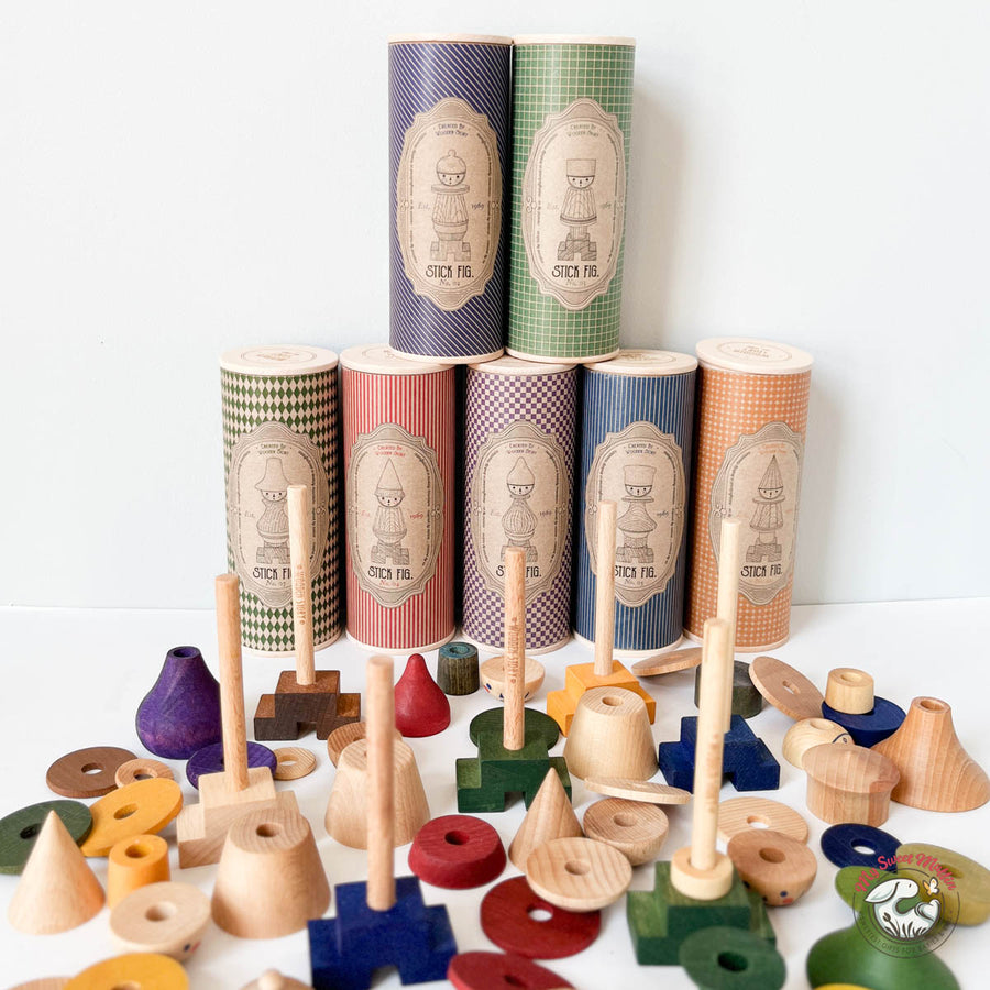 Wooden Story Stacking Stick Figurine – My Sweet Muffin