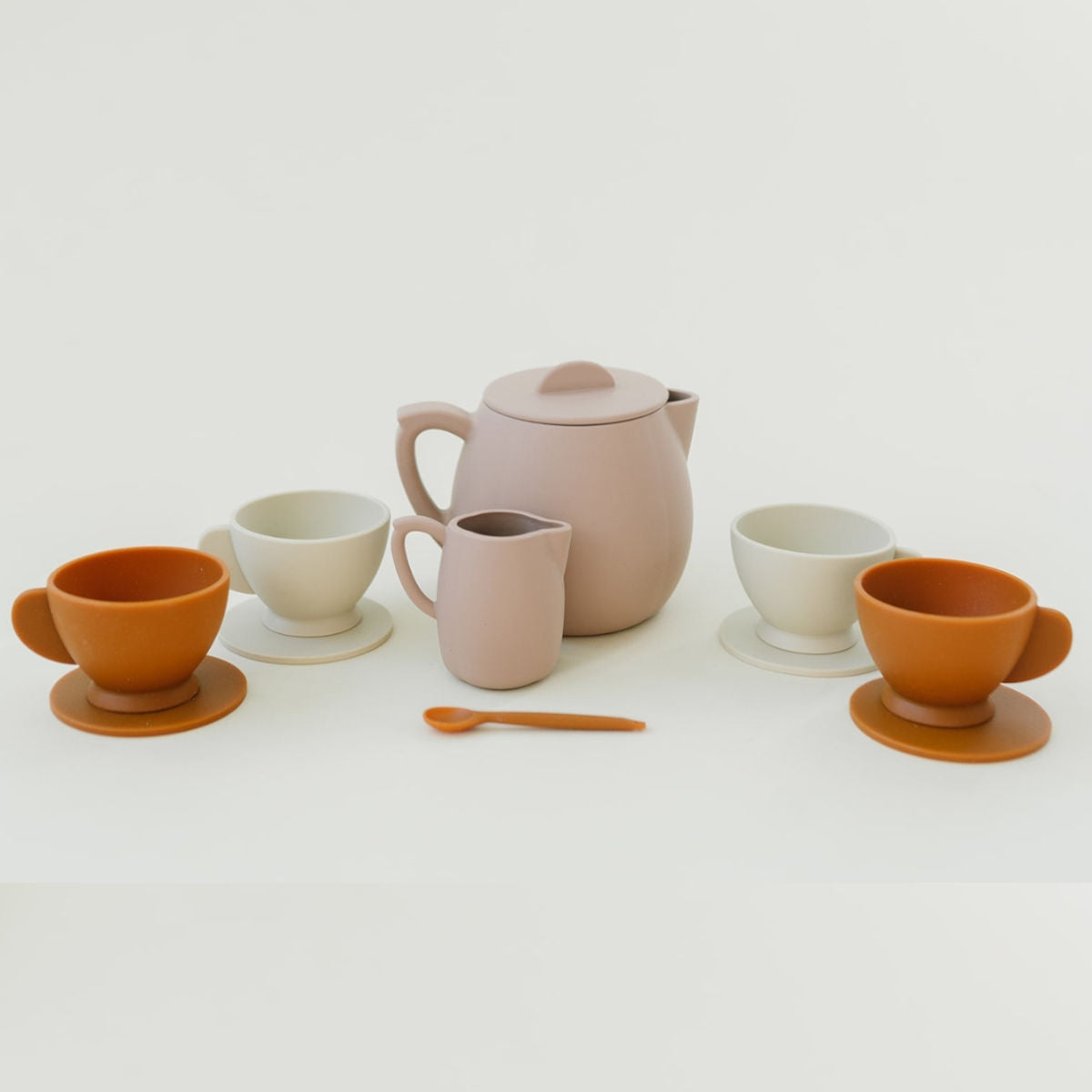 Silicone Tea Play Set, Botanical Rose – My Sweet Muffin