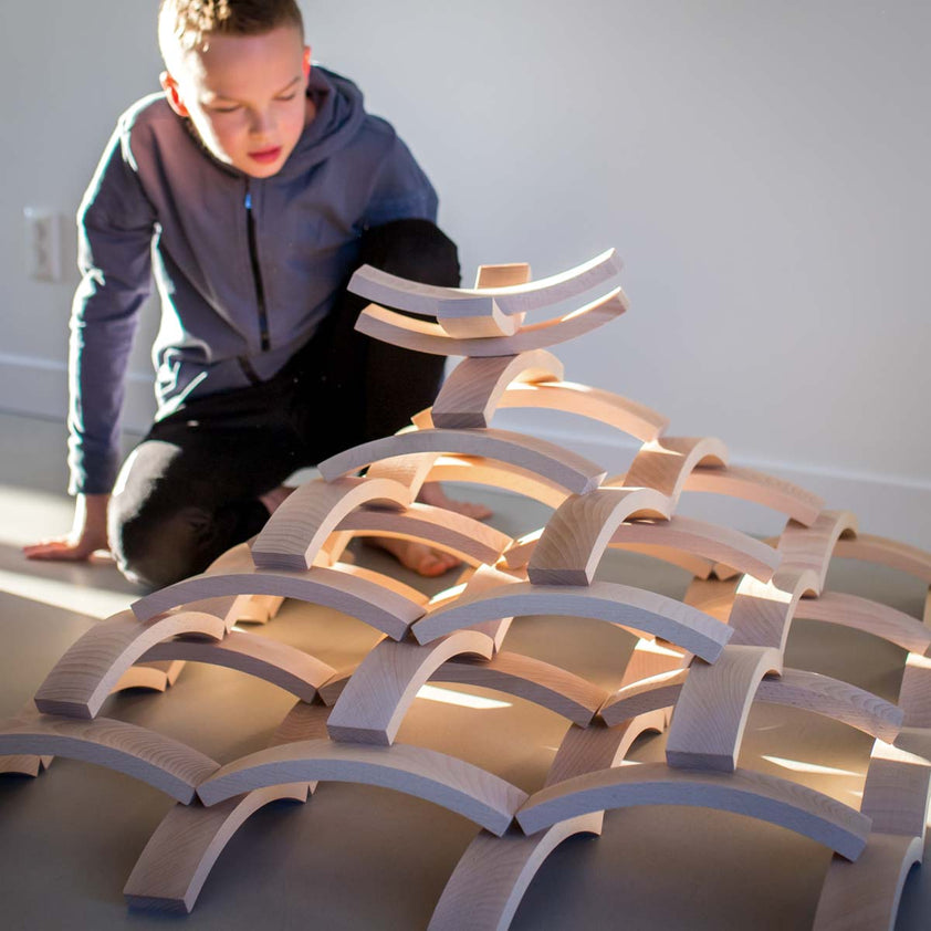 Abel Wooden Arch Blocks made in Netherlands – My Sweet Muffin