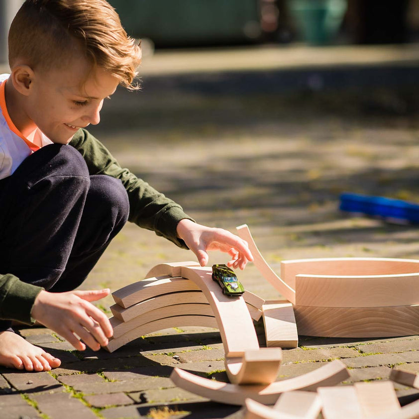 Abel Wooden Arch Blocks made in Netherlands – My Sweet Muffin