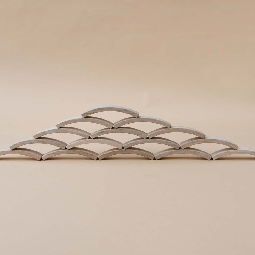 Abel MINI Wooden Arch Blocks made in Netherlands – My Sweet Muffin
