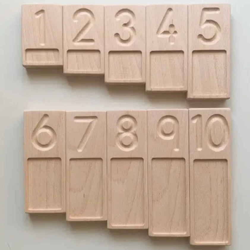 Number Counting Trays and Stand – My Sweet Muffin