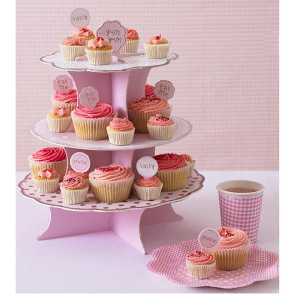 Pink Cupcake Stand – My Sweet Muffin
