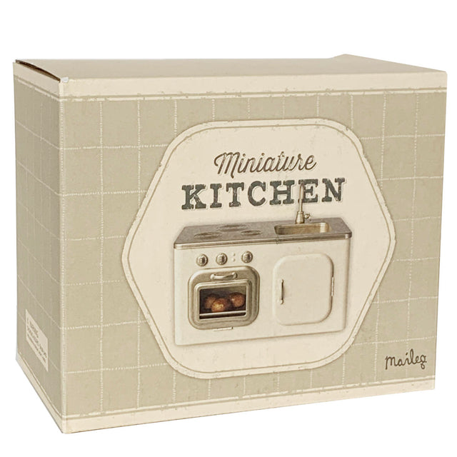 Maileg Miniature Doll House Metal Kitchen – My Sweet Muffin